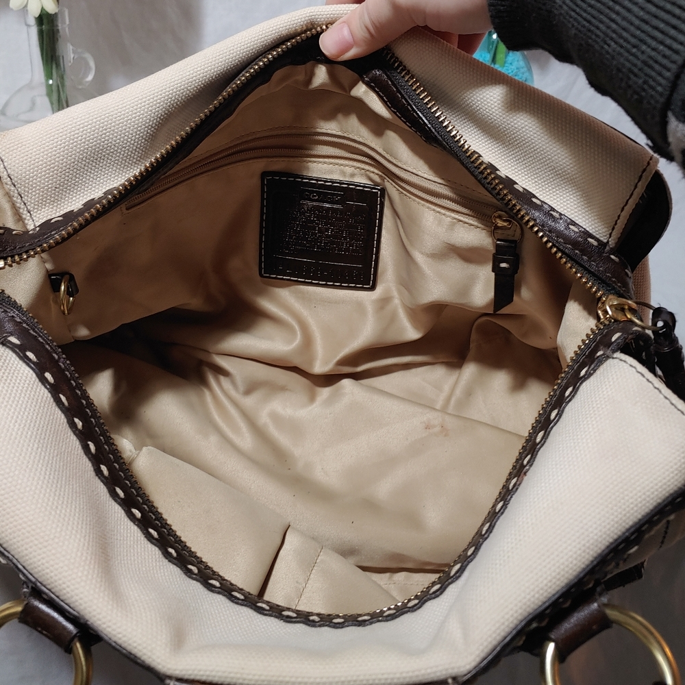 Rare Vintage Authentic Coach Bag Coa - Gem